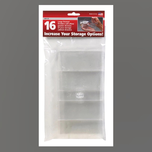 stack-on | Storage & Organization | Stackon Drawer Dividers Plastic 6 ...